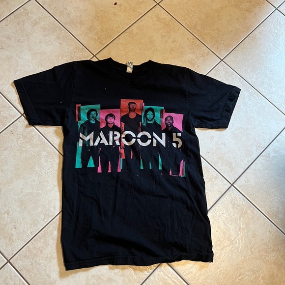 American Apparel | Tops | Maroon 5 Tshirt | Poshmark